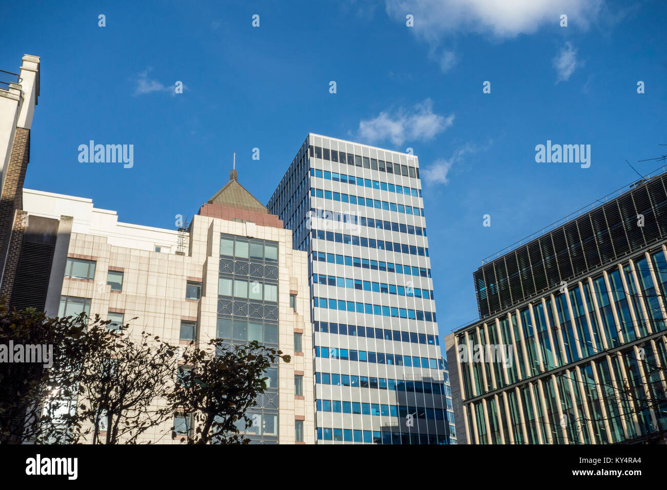 Post-modern City Place House (55 Basinghall Street) [left] and ...