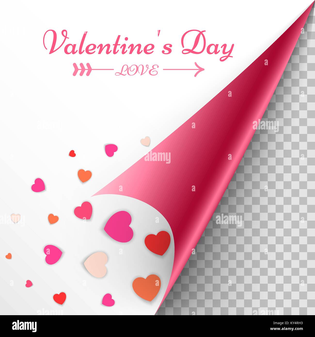 Valentine day paper illustration. Heart icon Stock Vector Image & Art ...