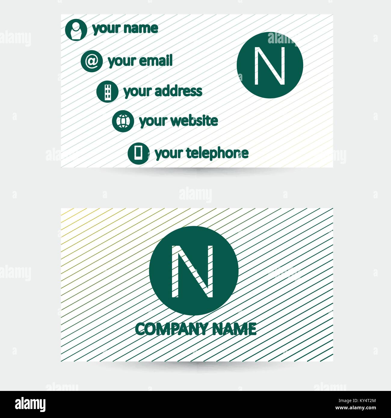 Business card vector background Stock Vector Images - Alamy
