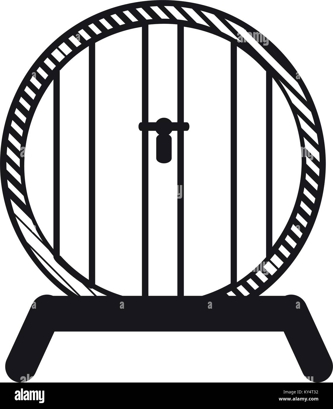 Beer barrel outline Stock Vector Image & Art - Alamy