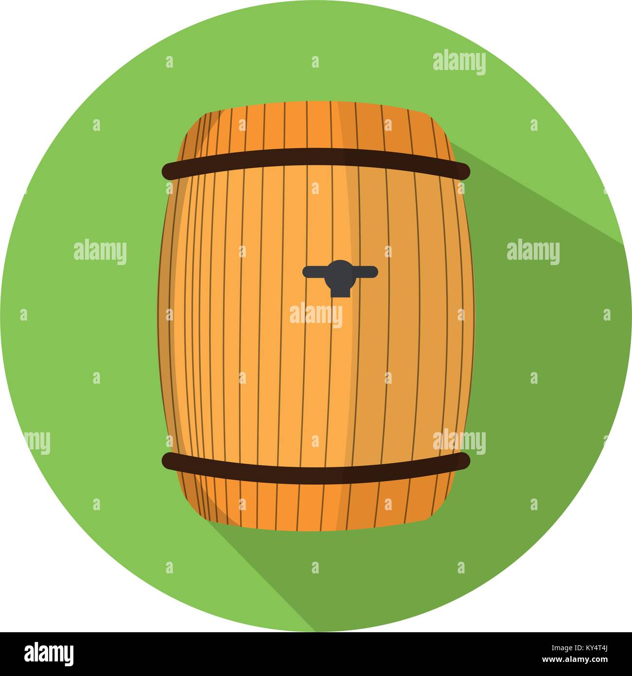 Beer barrel icon Stock Vector Image & Art - Alamy