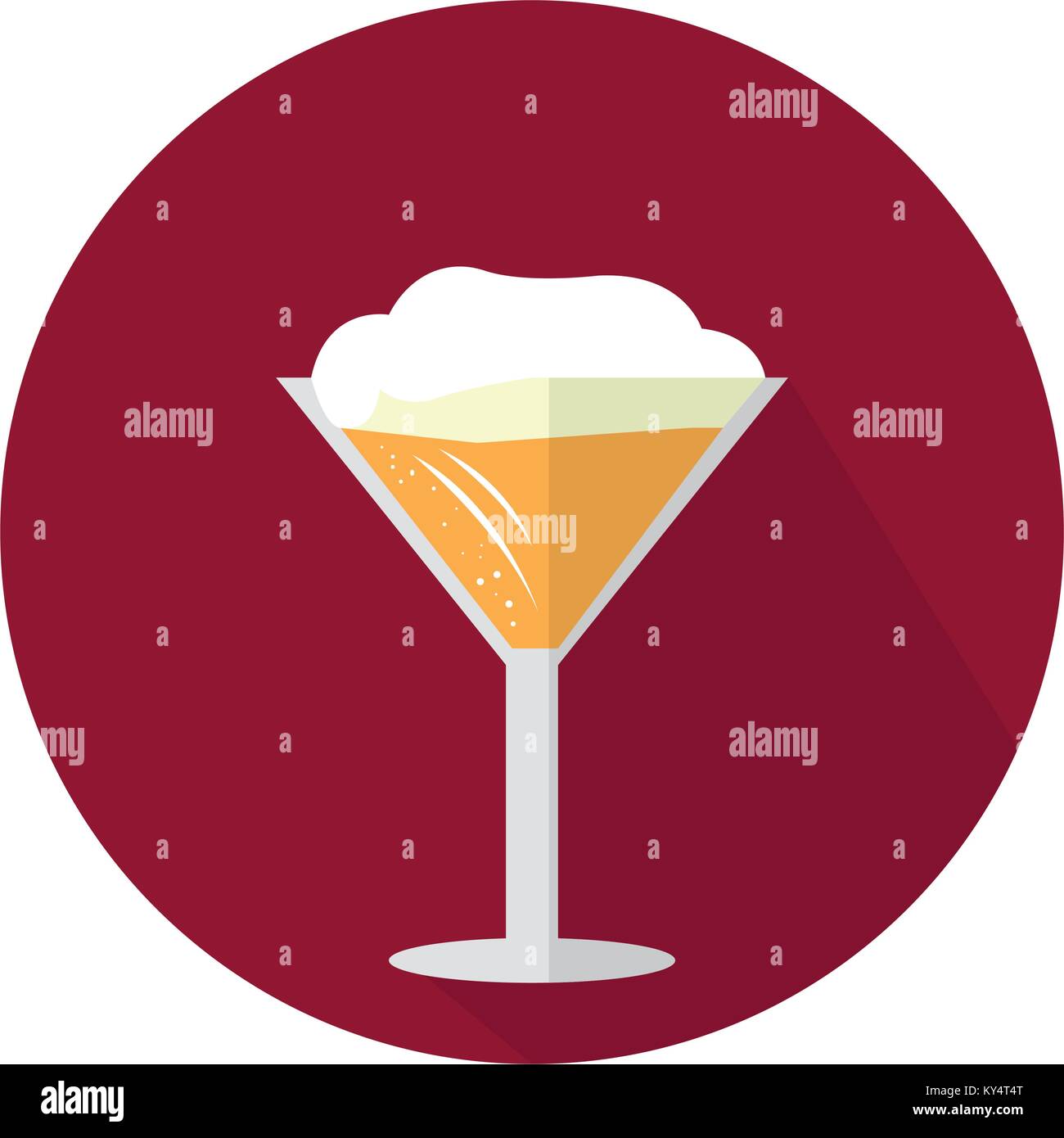 Isolated cocktail icon Stock Vector Image & Art - Alamy