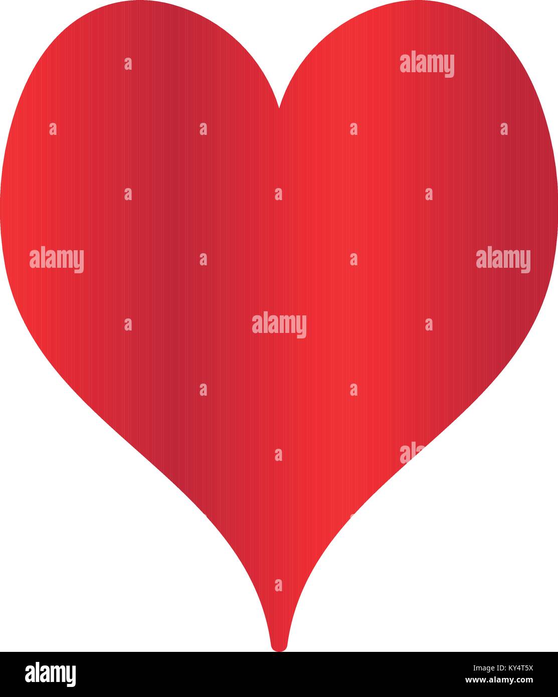 Isolated heart shape Stock Vector Image & Art - Alamy