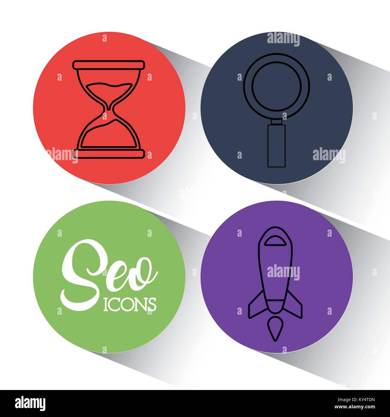 Network optimisation Stock Vector Images - Alamy