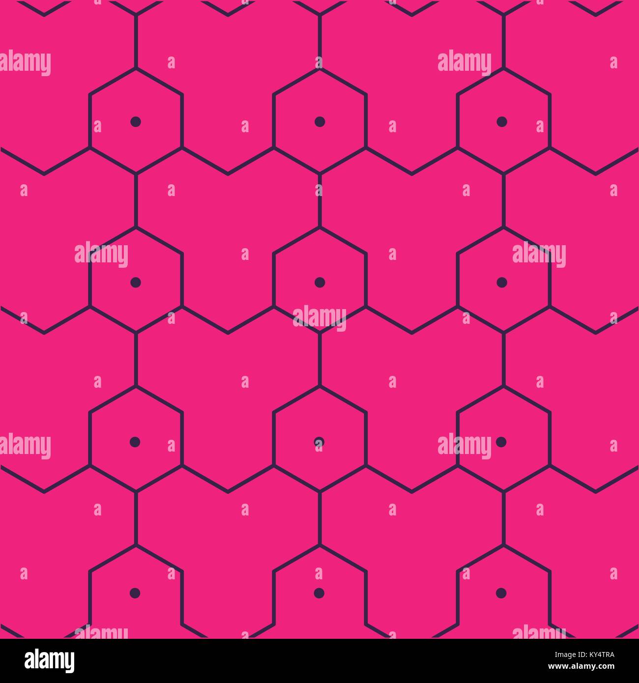pink and black geometric seamless pattern design Stock Vector Image ...