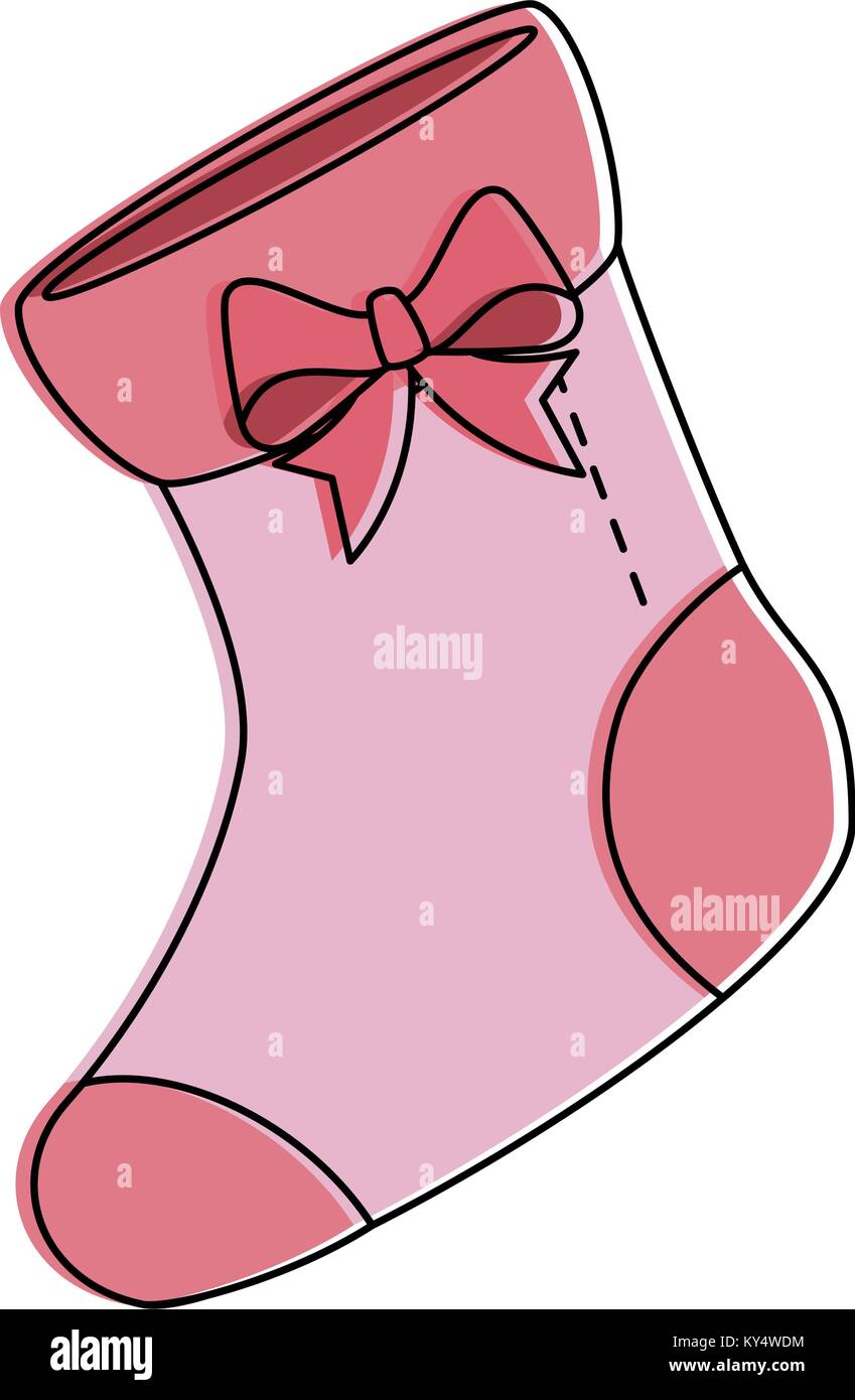 cute baby sock icon Stock Vector Image & Art - Alamy