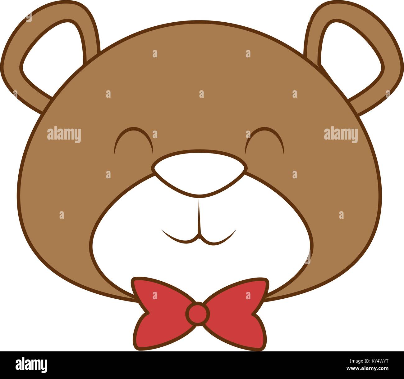 cute bear teddy icon vector illustration design Stock Vector Image ...
