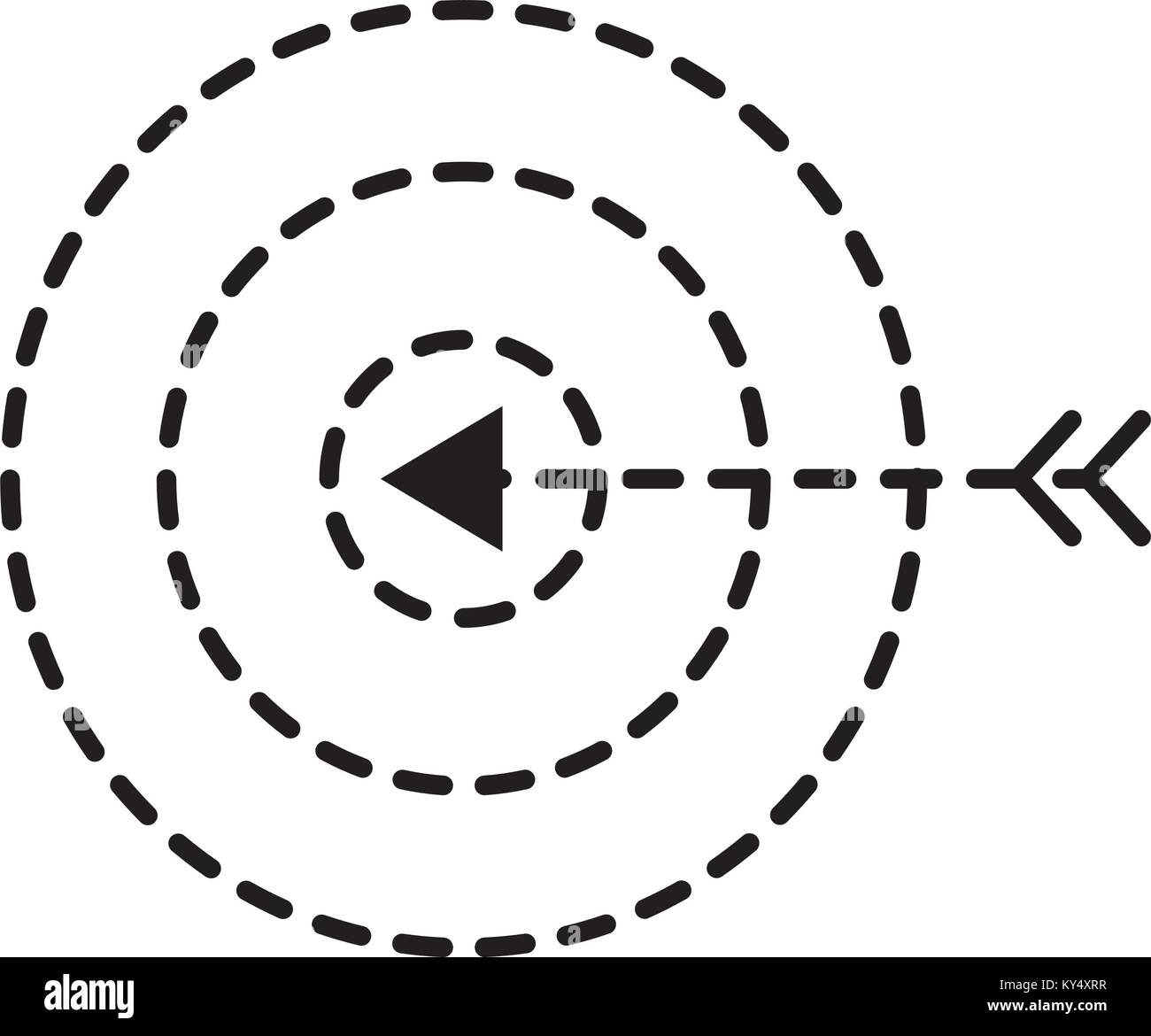 target arrow marketing business strategy Stock Vector Image & Art - Alamy