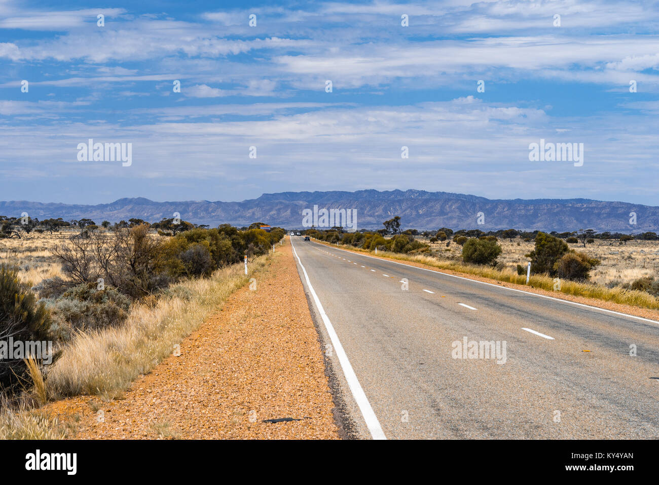 Australian highways in South Australia Stock Photo - Alamy