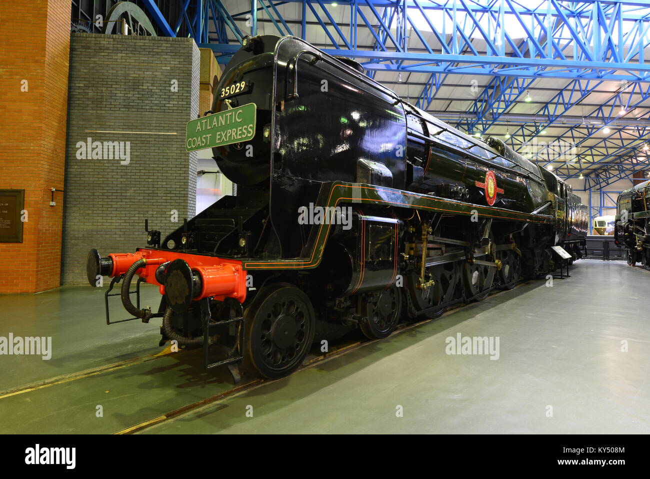 A steam engine Stock Photo - Alamy