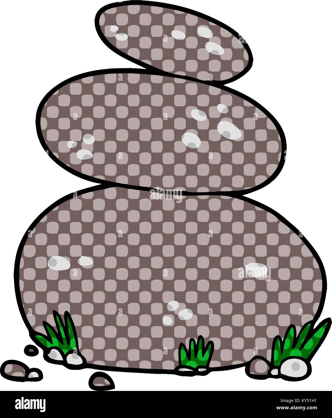 cartoon large stacked stones Stock Vector Image & Art - Alamy