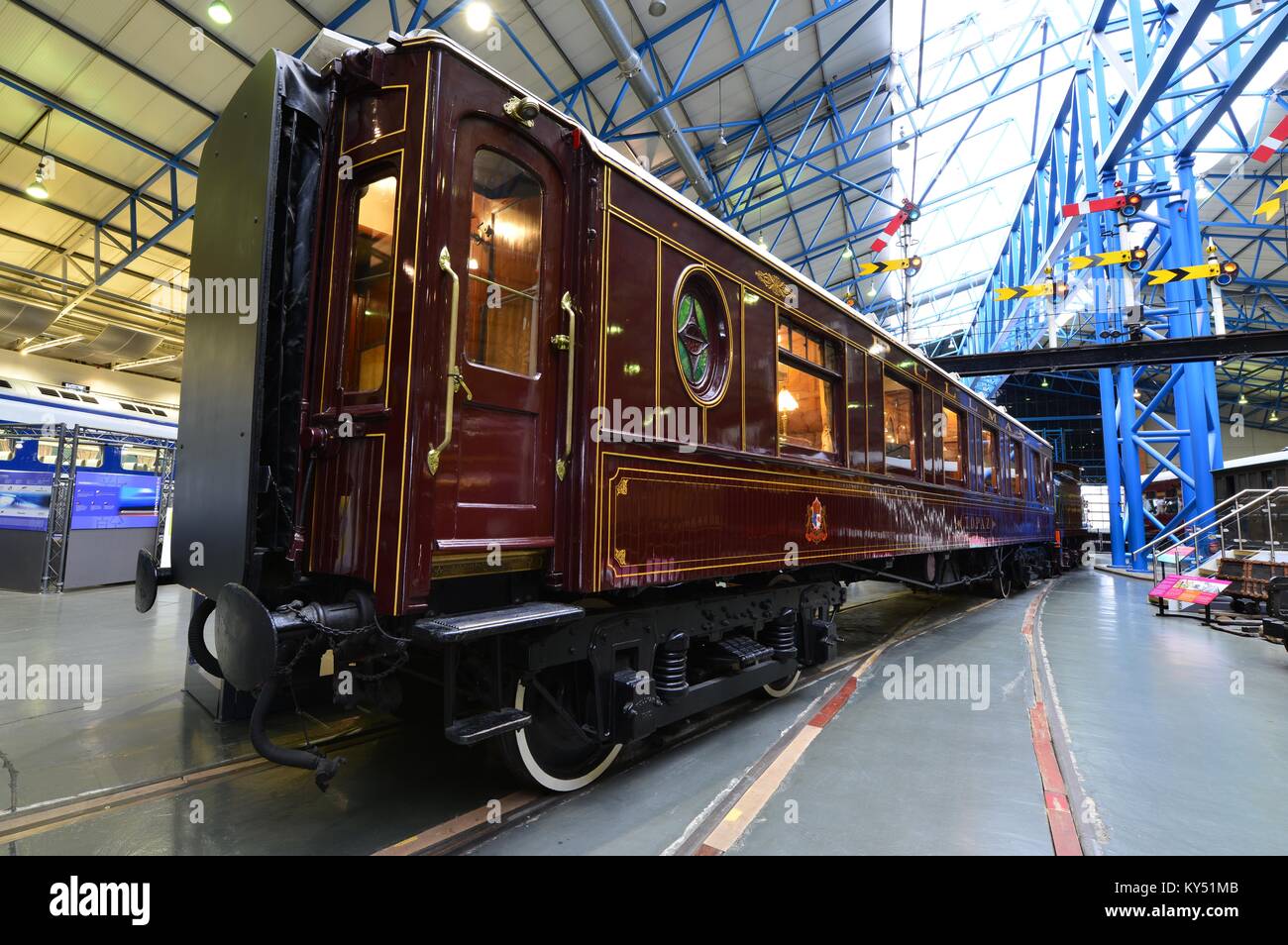 A Pullman car coach Stock Photo - Alamy