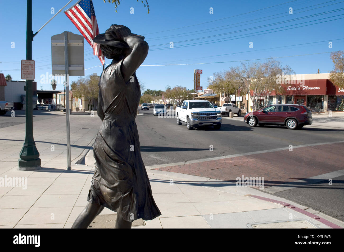 Afternoon Breeze Sculpture by Roy W. Butler at Boulder City, Nevada ...