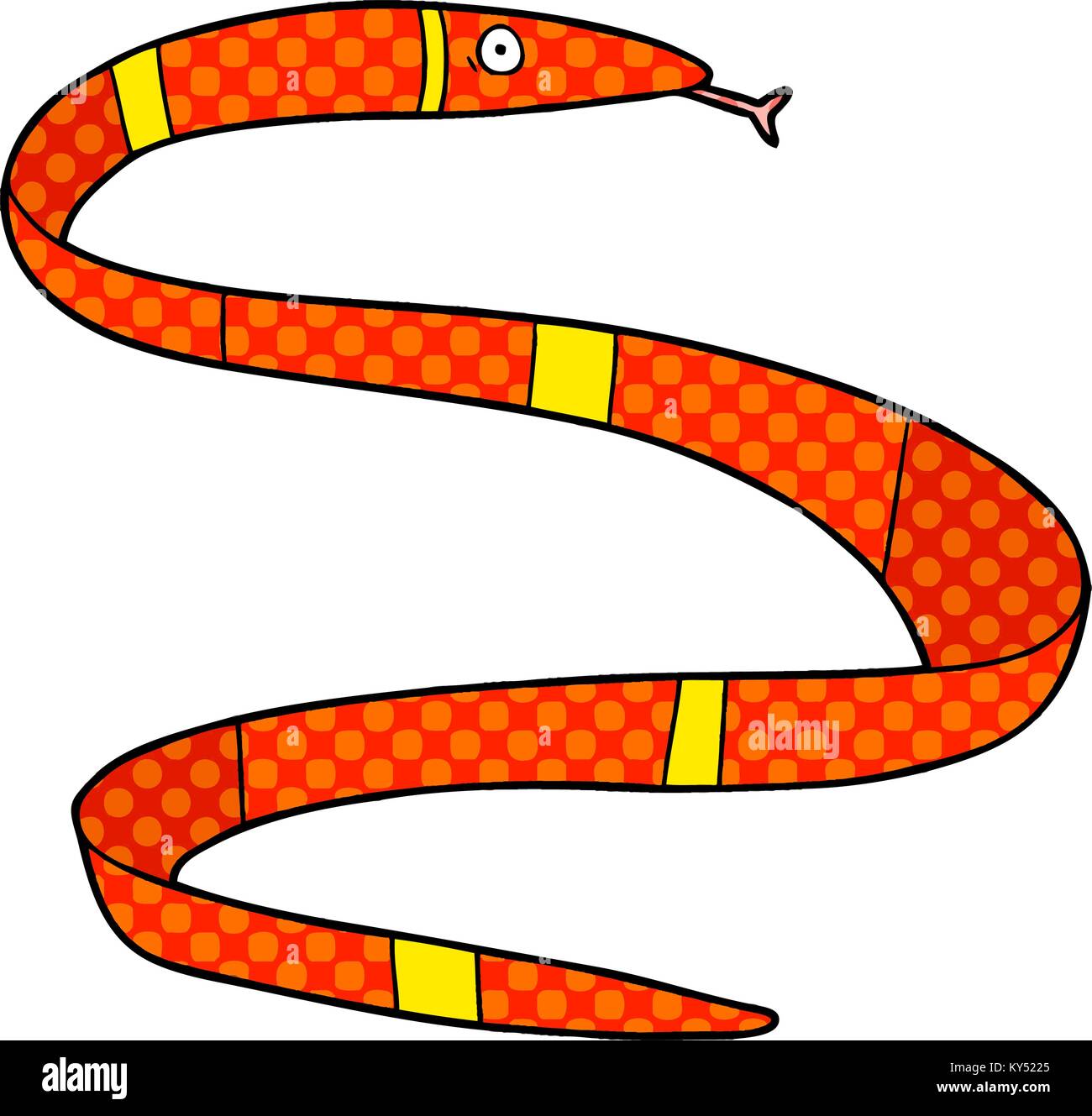 cartoon sea snake Stock Vector Image & Art - Alamy