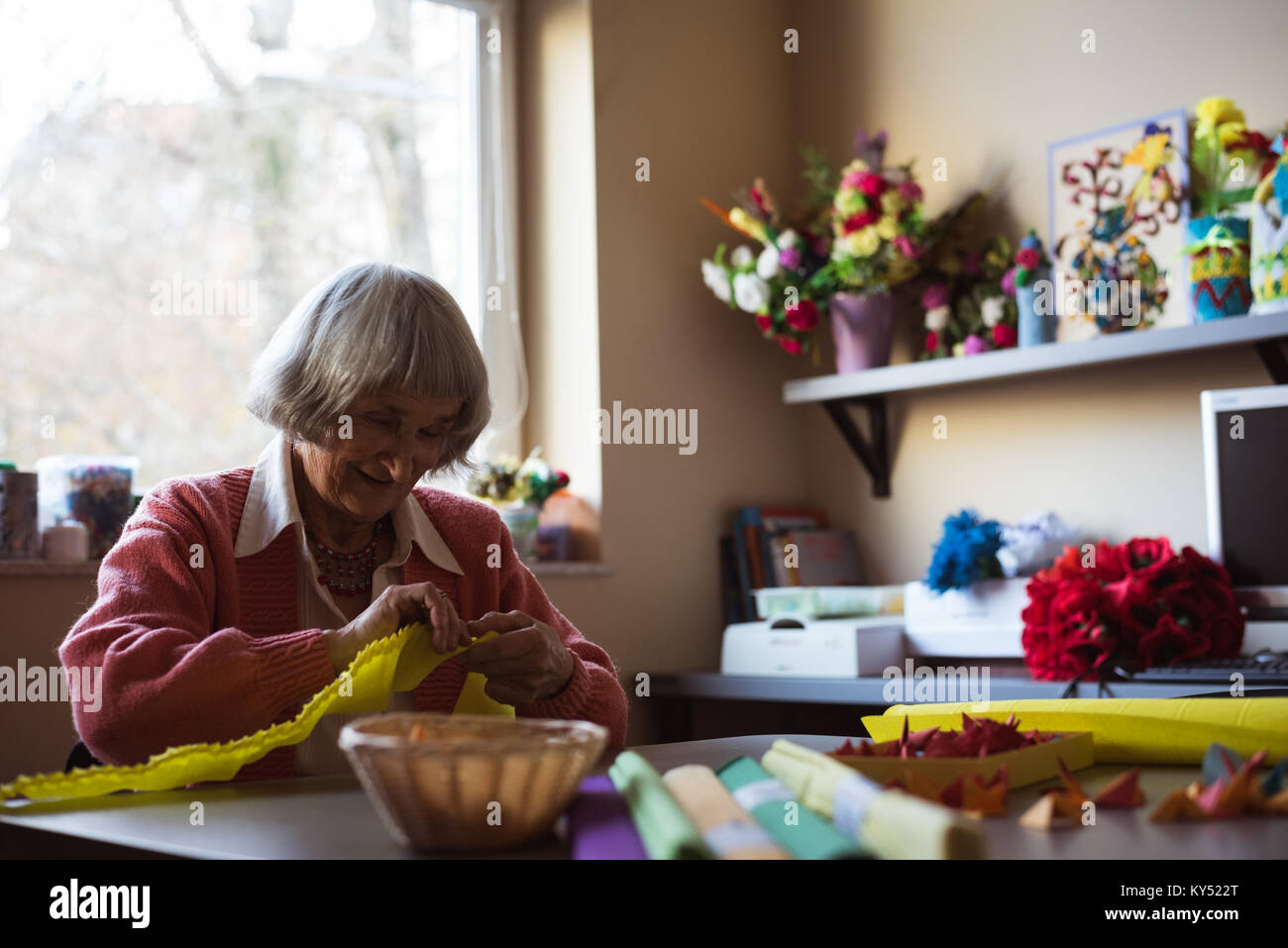 Doing craft hi-res stock photography and images - Alamy