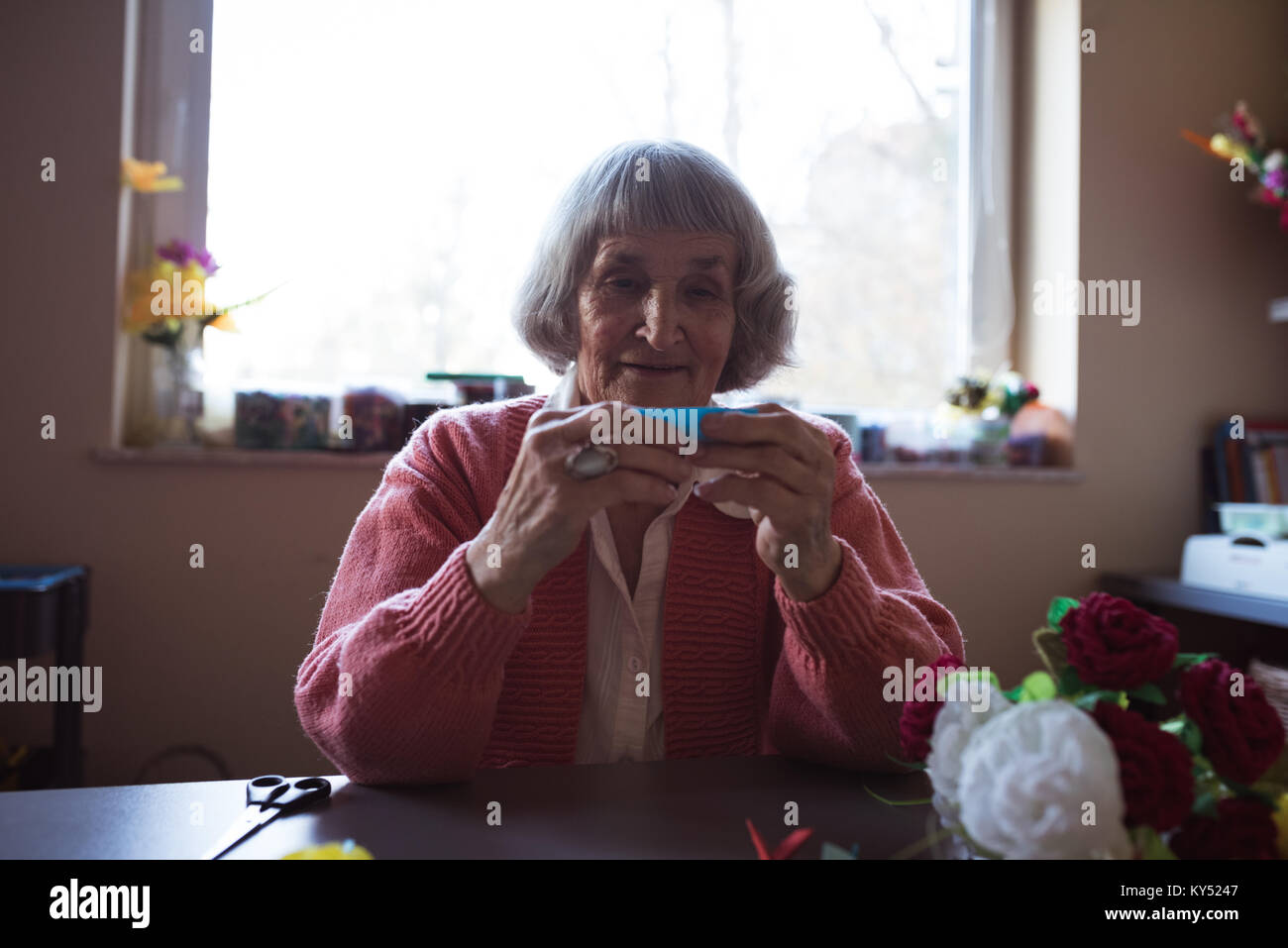 Doing craft hi-res stock photography and images - Alamy