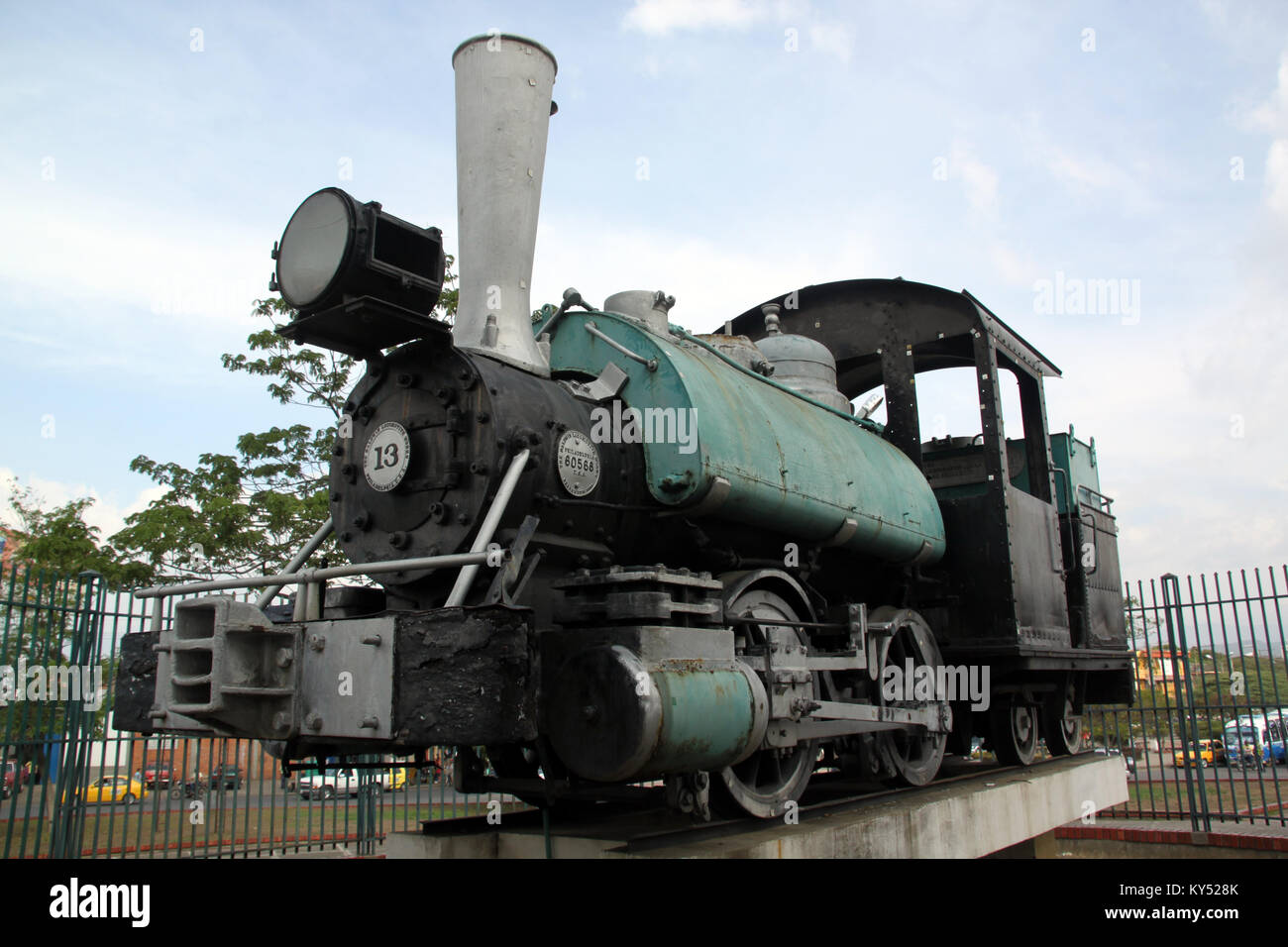 Steam train engine square hi-res stock photography and images - Alamy