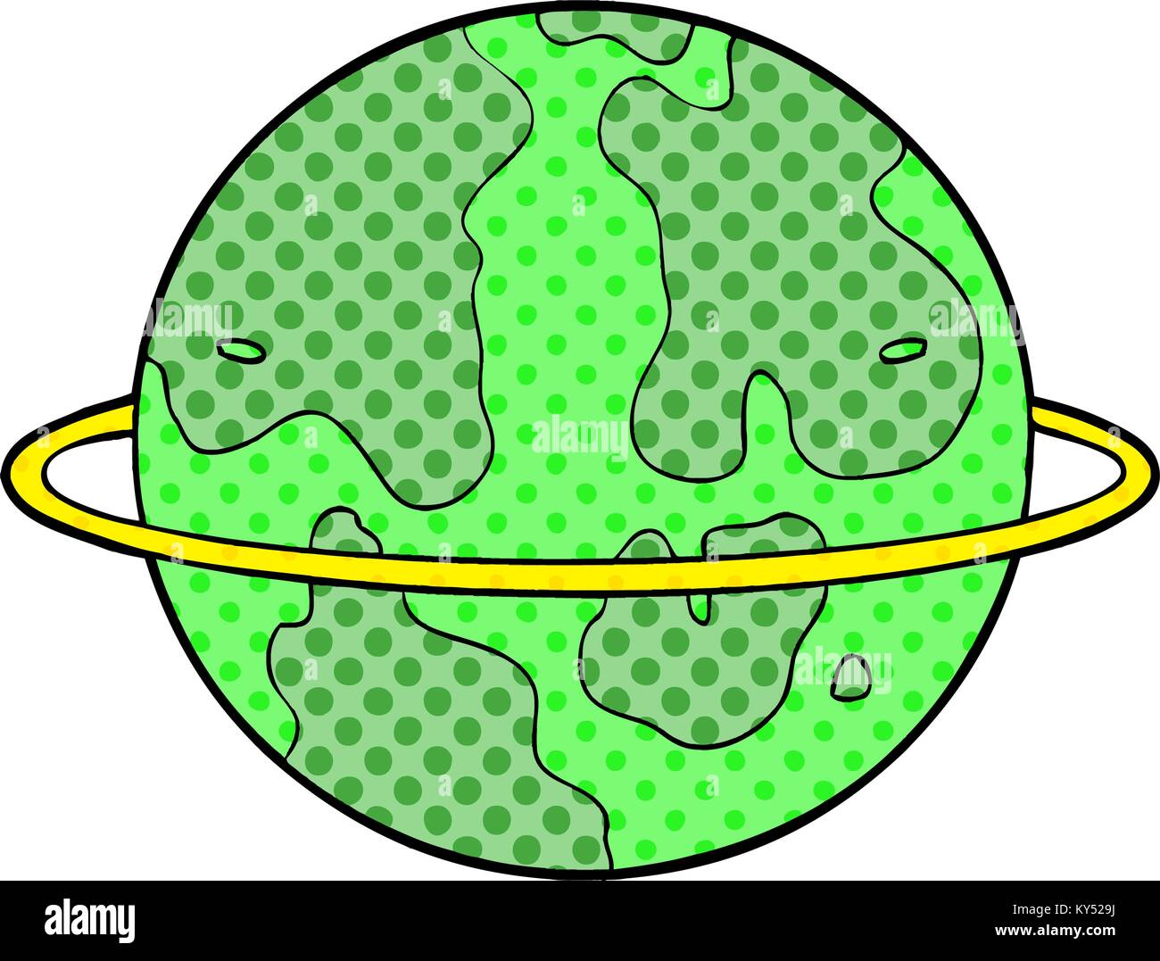 cartoon alien planet Stock Vector Image & Art - Alamy