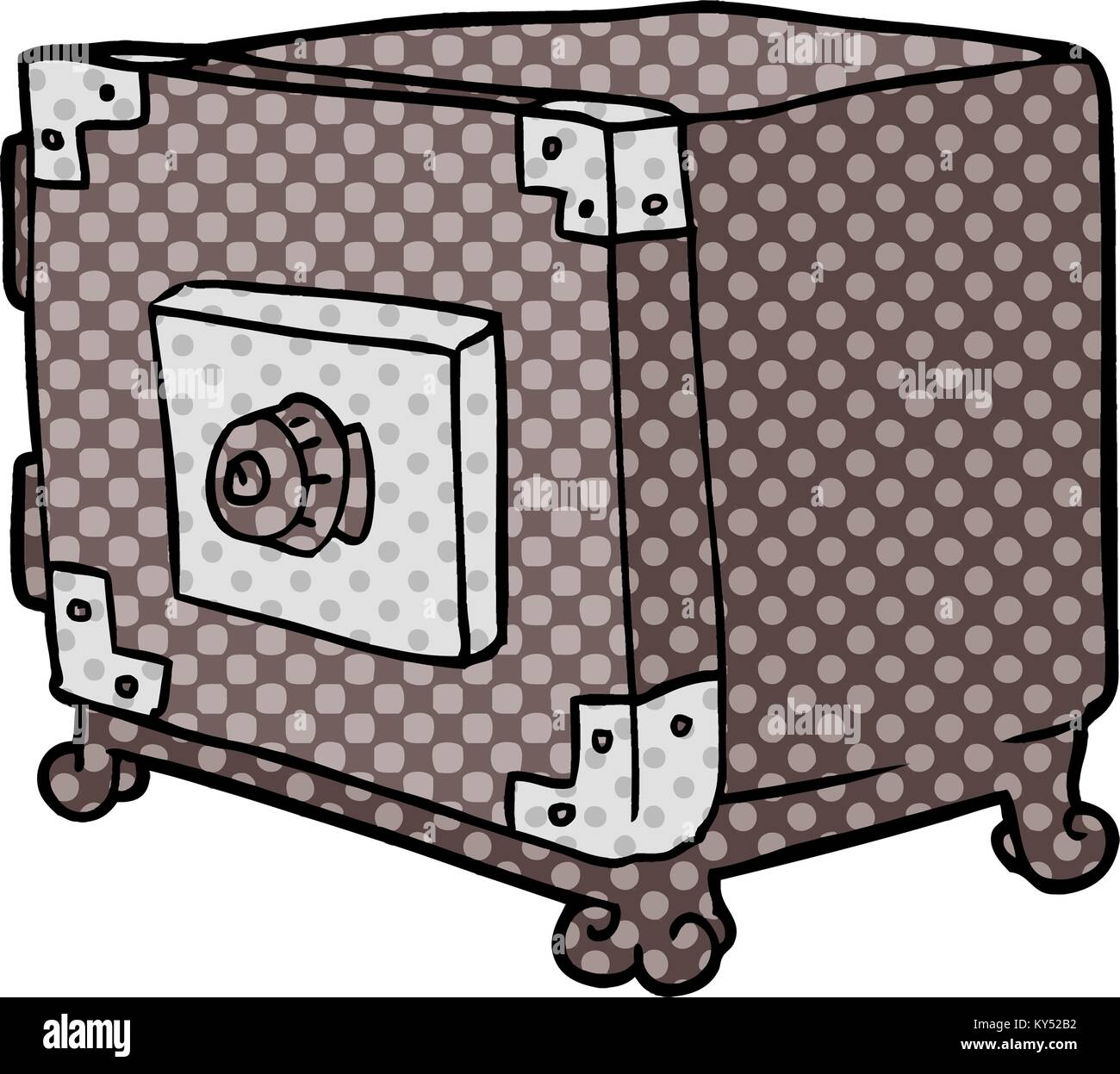 cartoon traditional safe Stock Vector Image & Art - Alamy