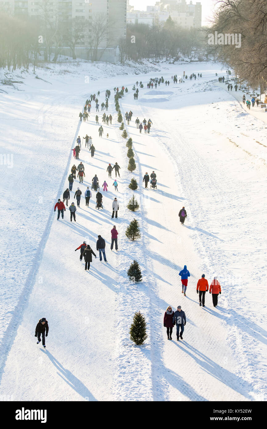 River Ice Skating High Resolution Stock Photography and Images - Alamy