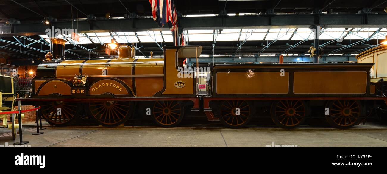 Gladstone steam locomotive hi-res stock photography and images - Alamy