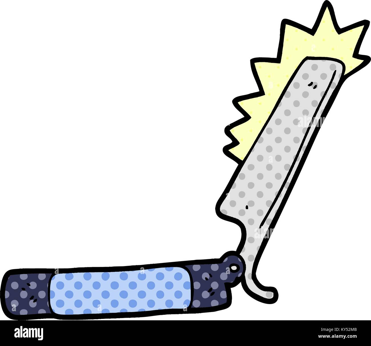 cartoon sharp razor Stock Vector Image & Art - Alamy