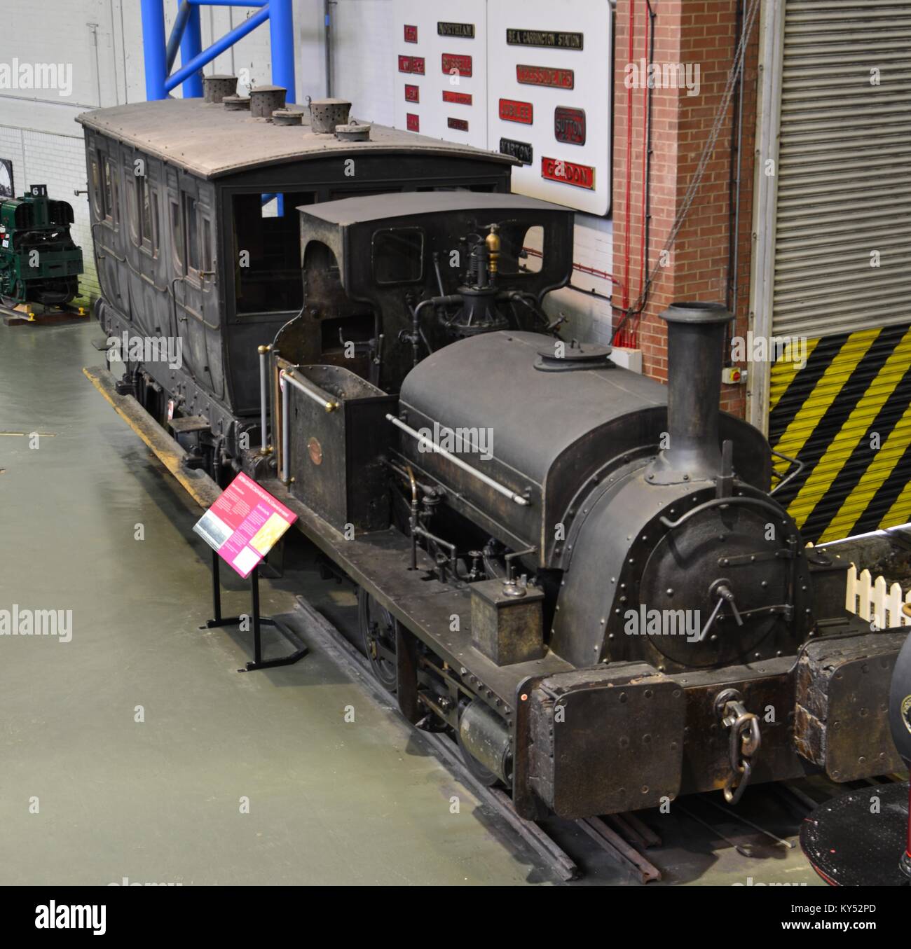 A steam engine Stock Photo - Alamy