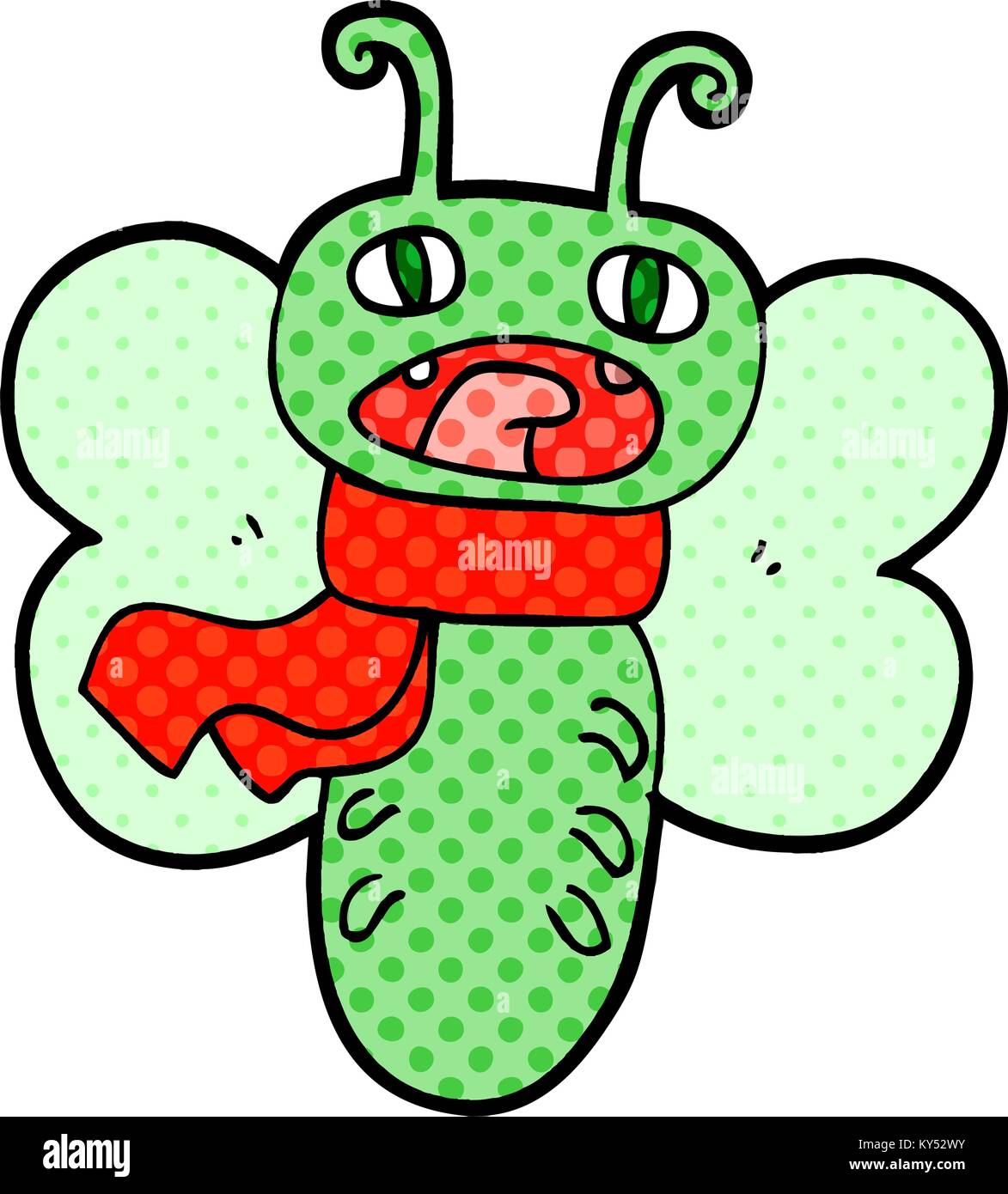 funny cartoon butterfly Stock Vector Image & Art - Alamy