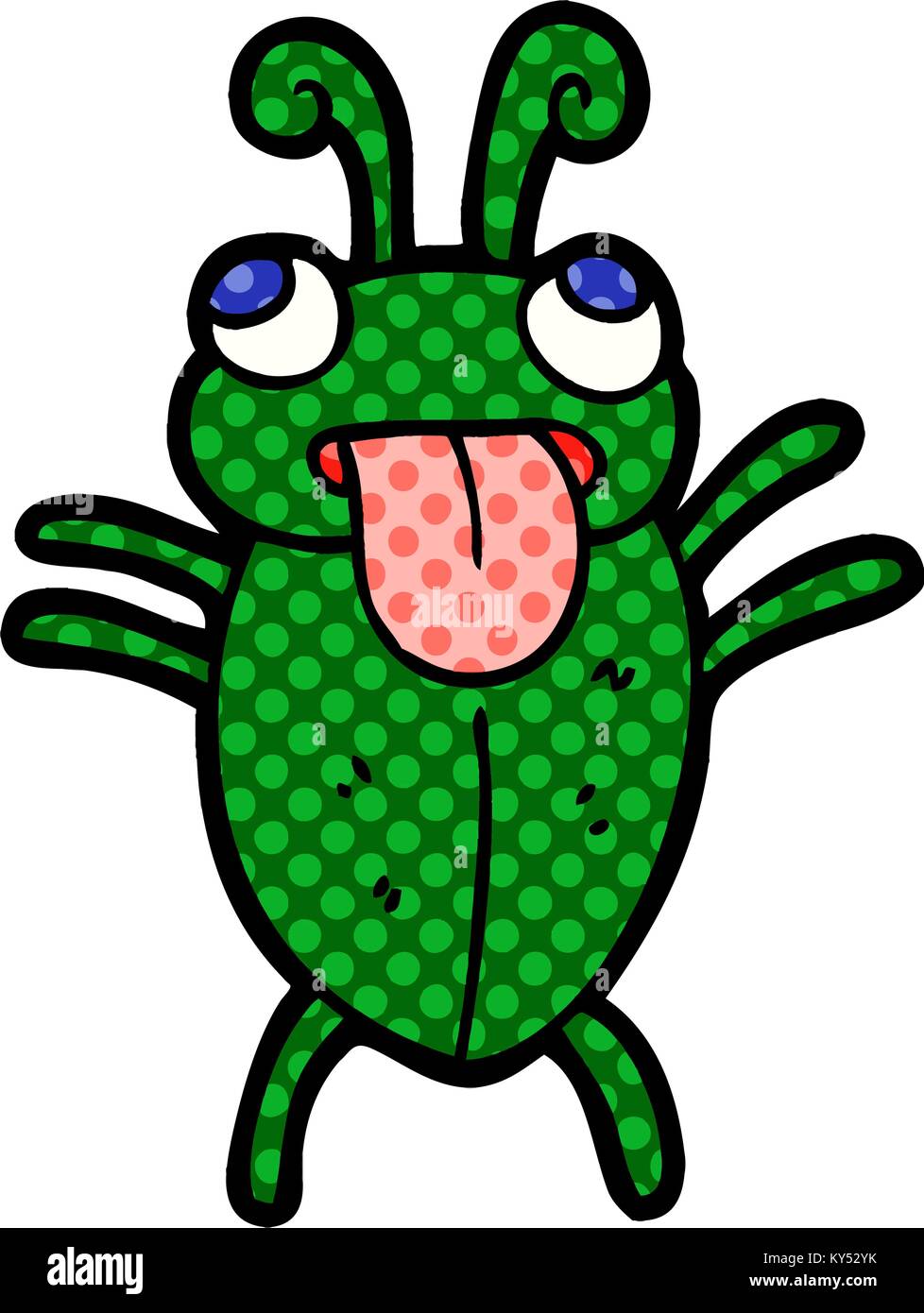 funny cartoon bug Stock Vector Image & Art - Alamy