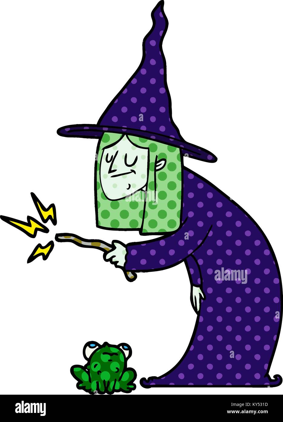 Cartoon Witch High Resolution Stock Photography and Images - Alamy