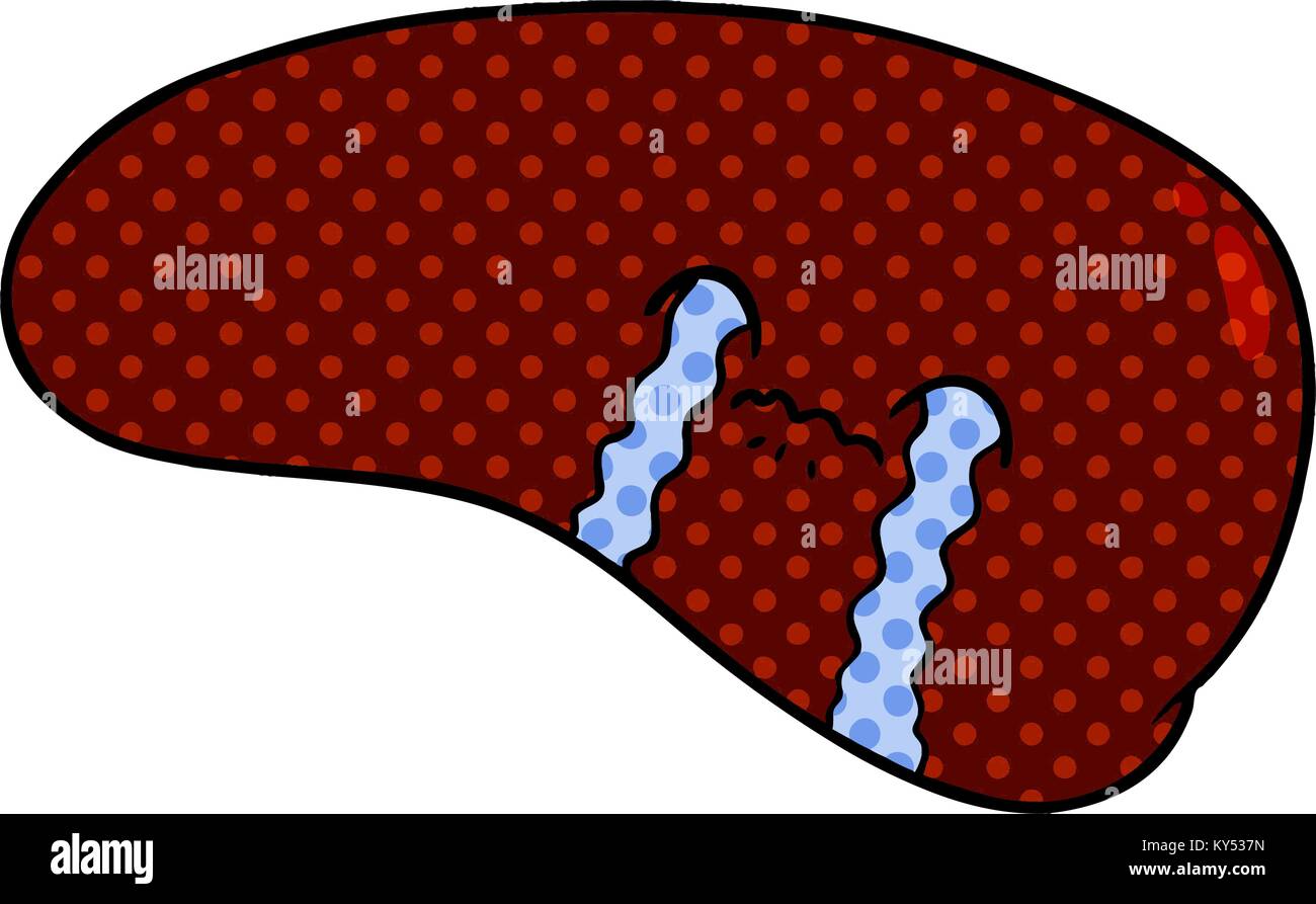 cartoon liver crying Stock Vector Image & Art - Alamy