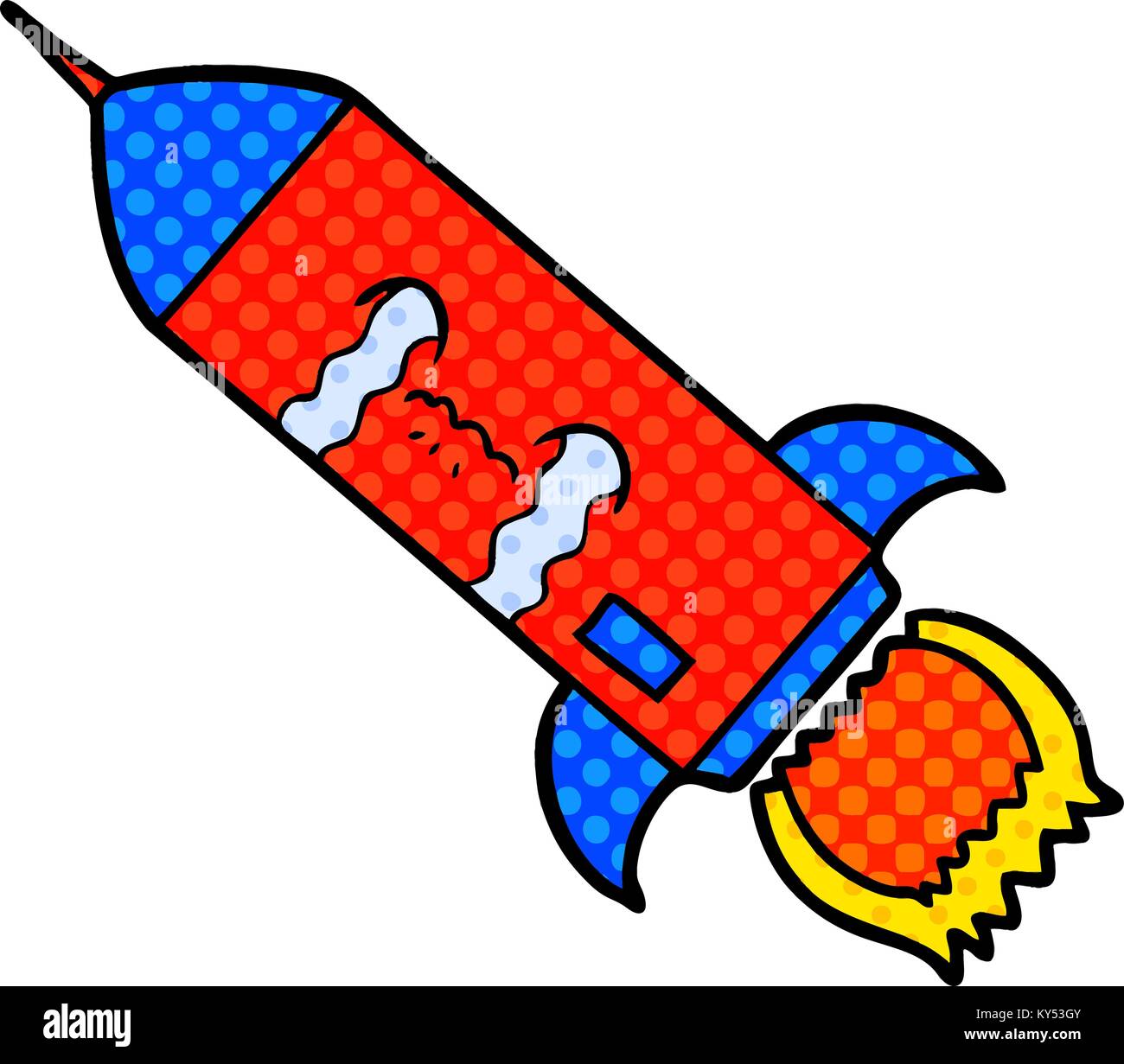 cartoon crying rocket Stock Vector Image & Art - Alamy