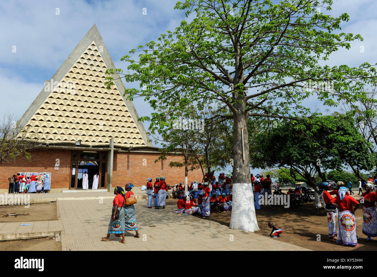 ANGOLA, Cuanza Sul, Sumbe town, Our Lady of the Conception Cathedral ...