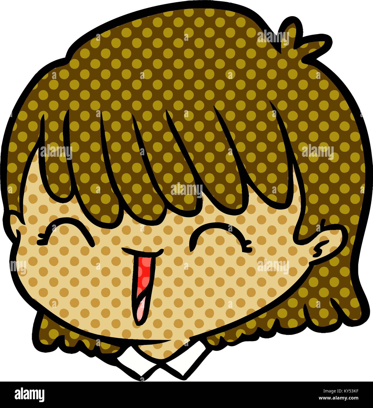 cartoon female face Stock Vector Image & Art - Alamy