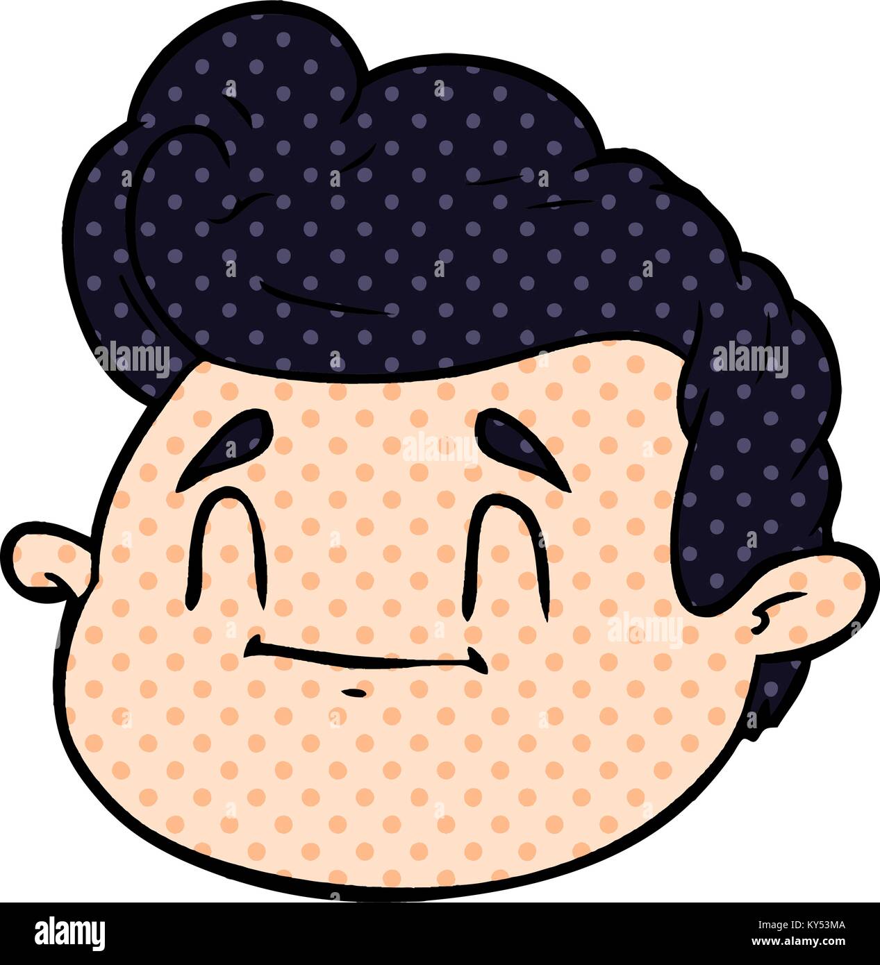 cartoon male face Stock Vector Image & Art - Alamy