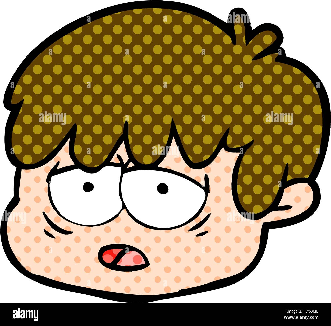 cartoon male face Stock Vector Image & Art - Alamy