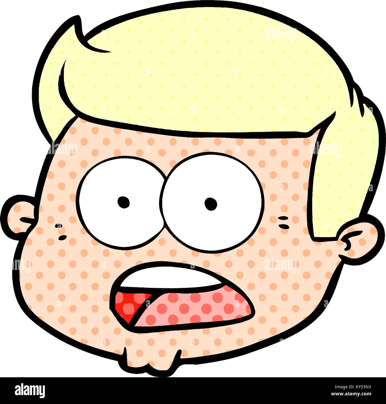 cartoon male face Stock Vector Image & Art - Alamy
