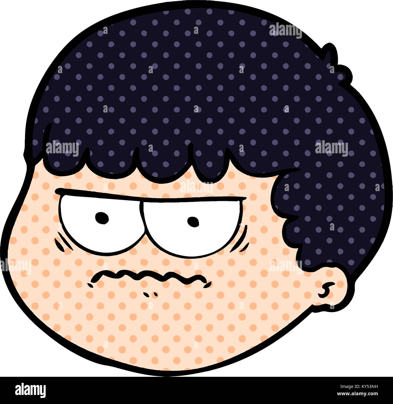 cartoon male face Stock Vector Image & Art - Alamy