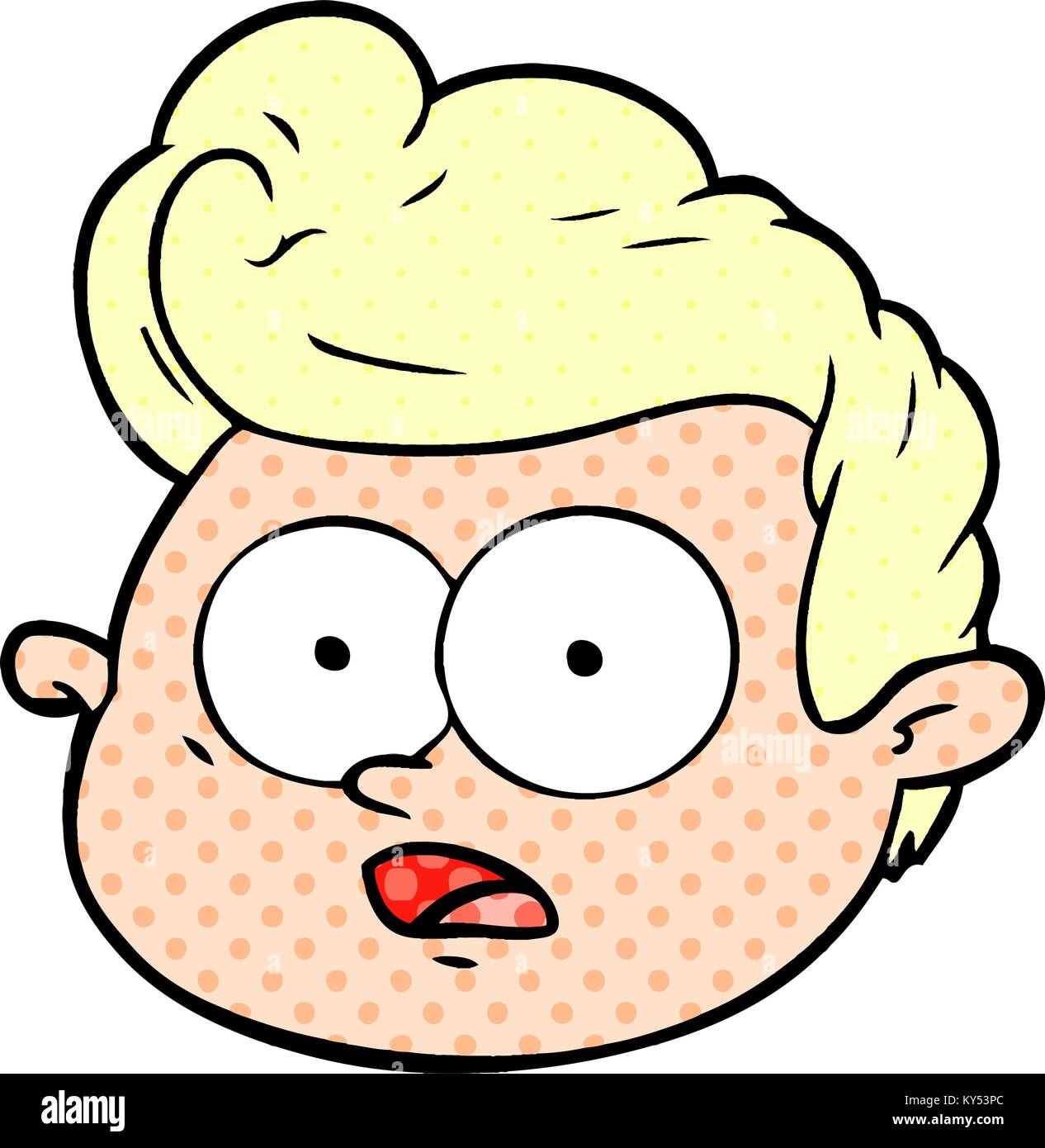 cartoon male face Stock Vector Image & Art - Alamy
