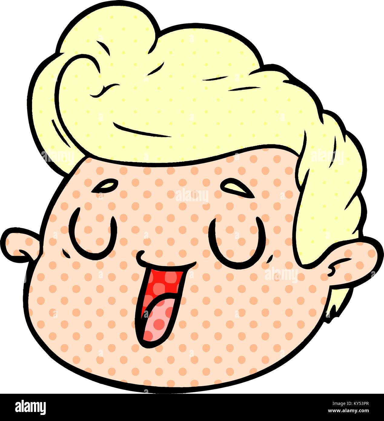 cartoon male face Stock Vector Image & Art - Alamy