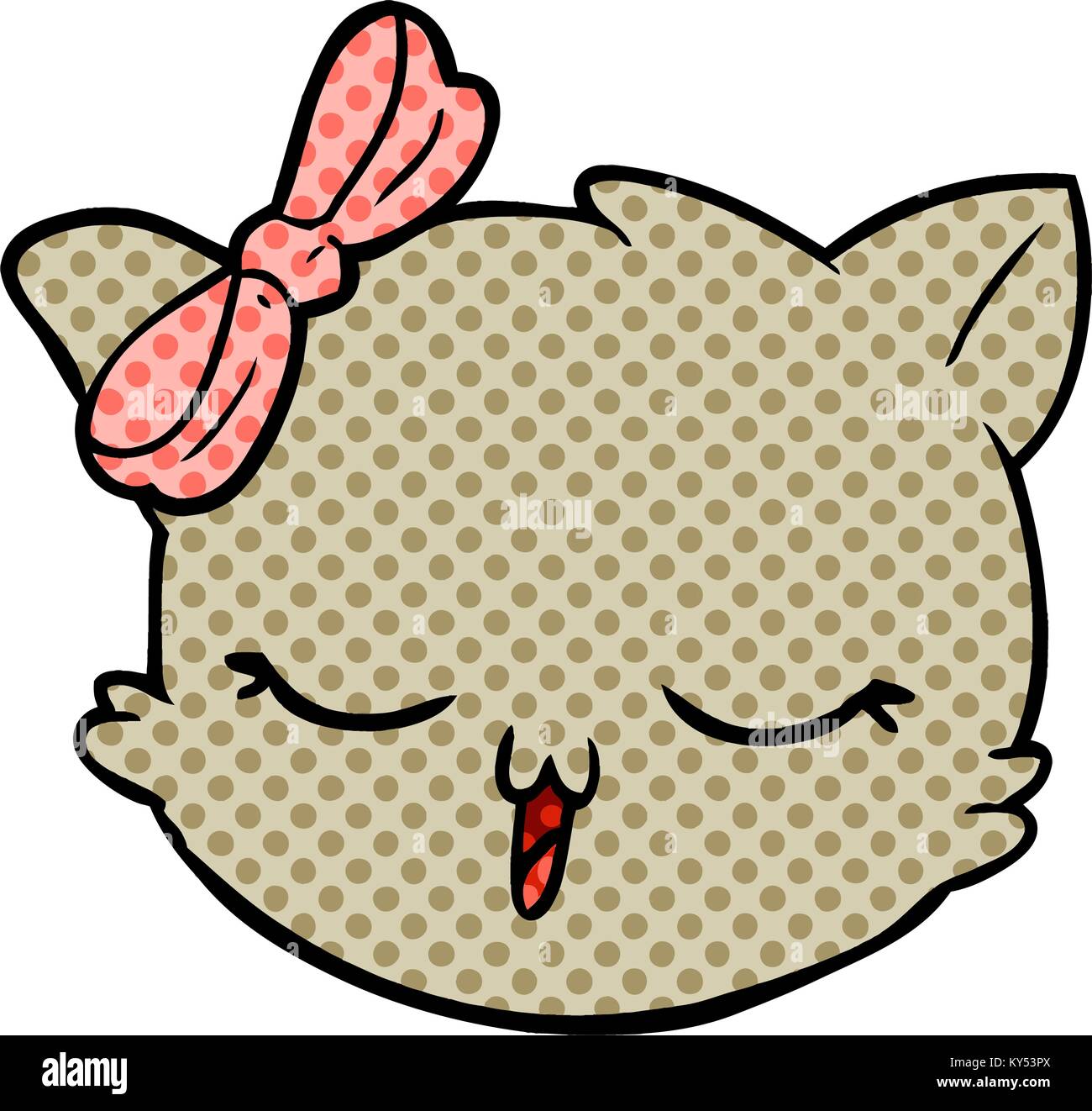 cartoon cat face Stock Vector Image & Art - Alamy