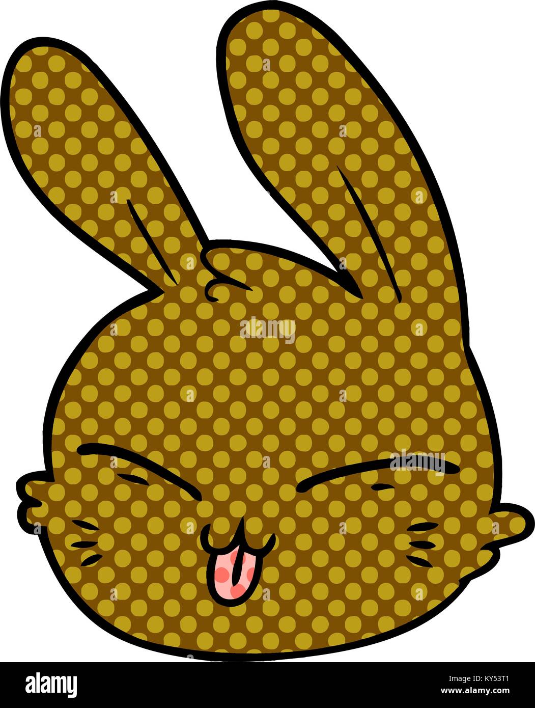 cartoon rabbit face Stock Vector Image & Art - Alamy