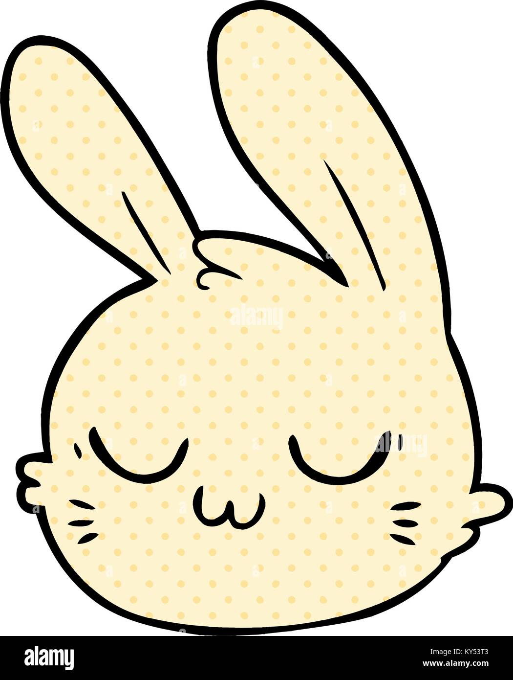 cartoon rabbit face Stock Vector Image & Art - Alamy