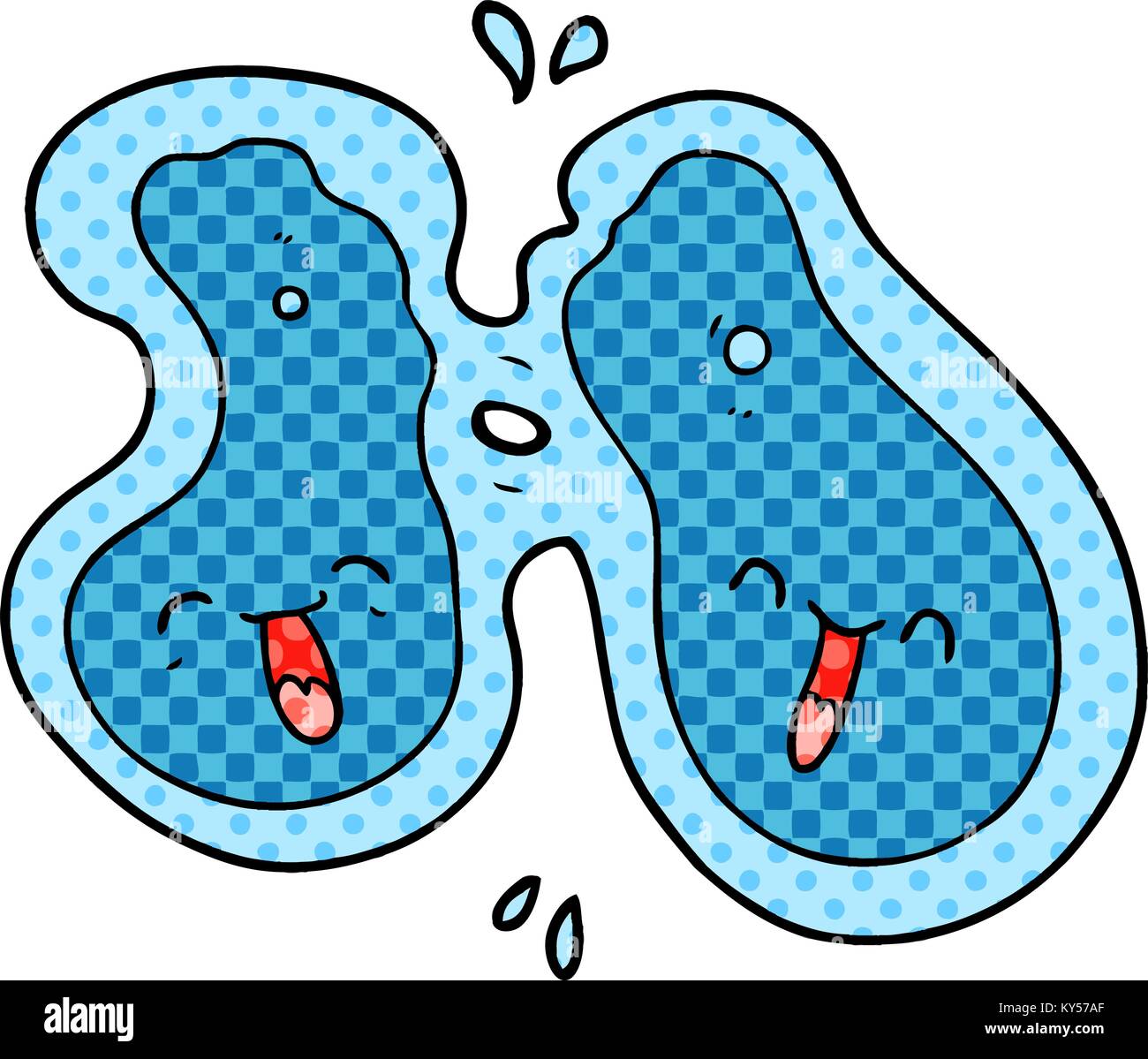 cartoon cell dividing Stock Vector Image & Art - Alamy
