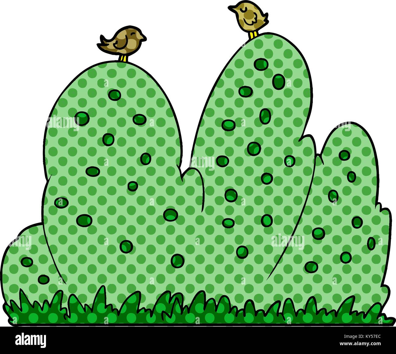 Hedgerow plants Stock Vector Images - Alamy