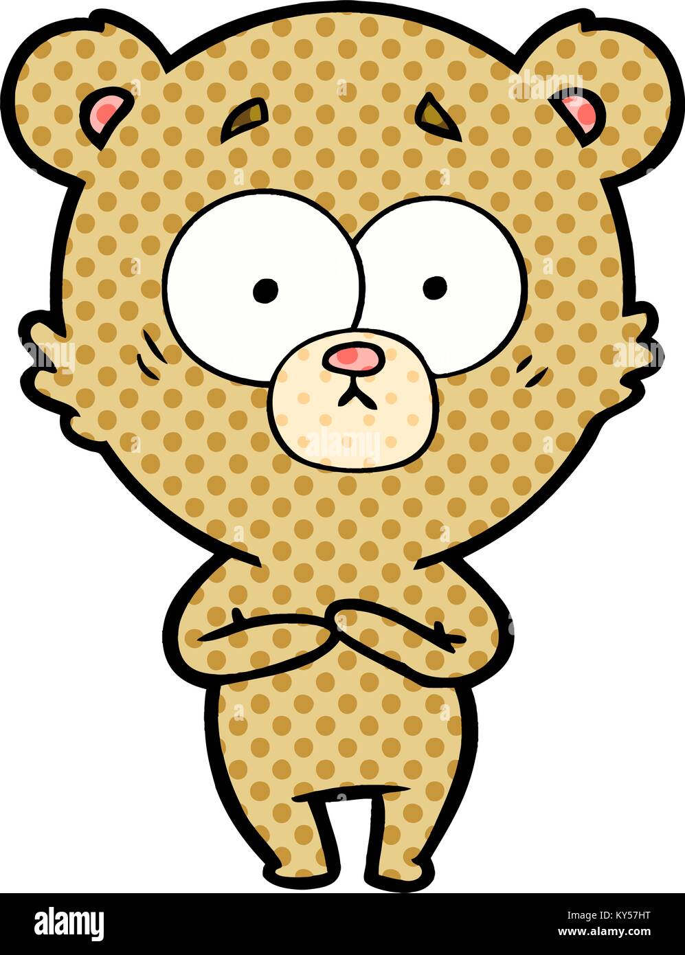 surprised bear cartoon Stock Vector Image & Art - Alamy