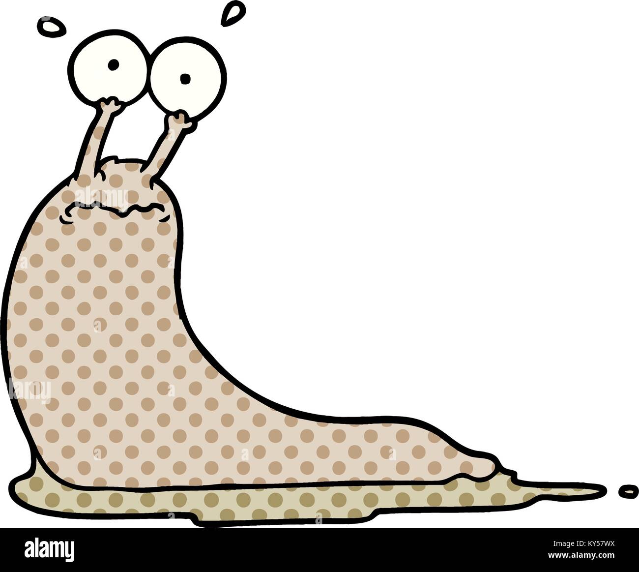 Cartoon gross slug Stock Vector Images - Alamy