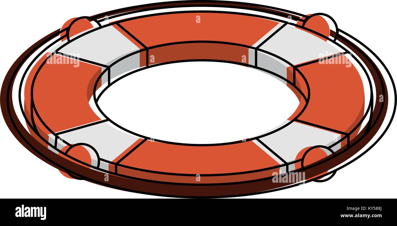 Lifesaver float symbol Stock Vector Image & Art - Alamy