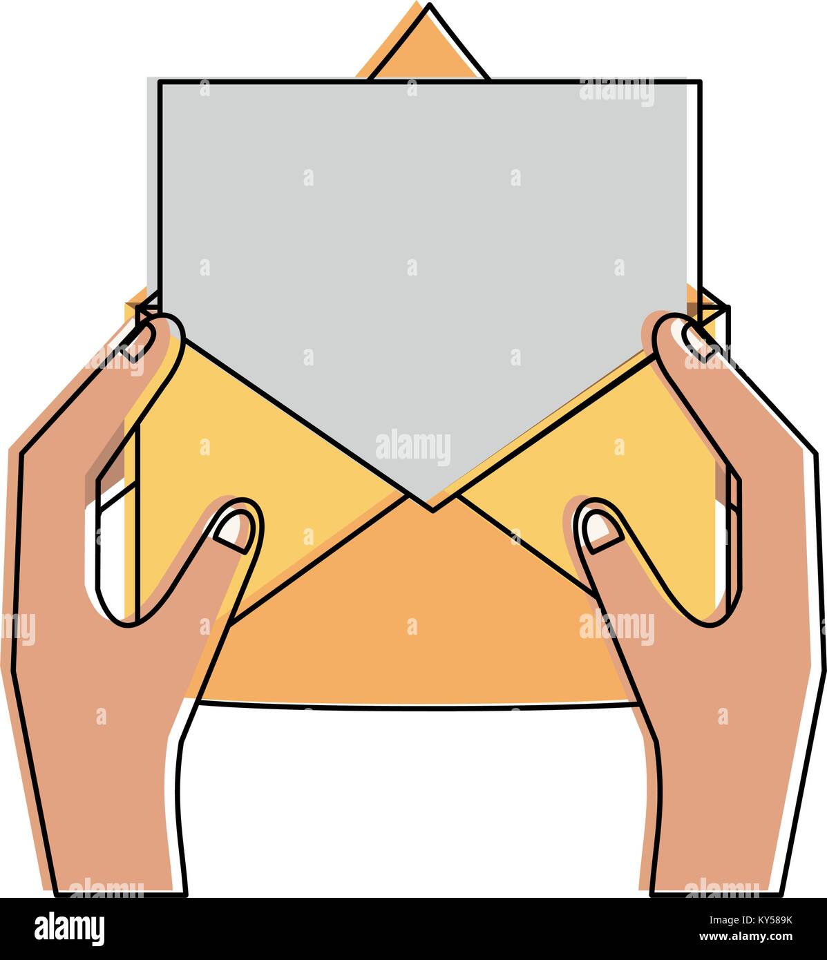 Mail or email symbol Stock Vector Image & Art - Alamy