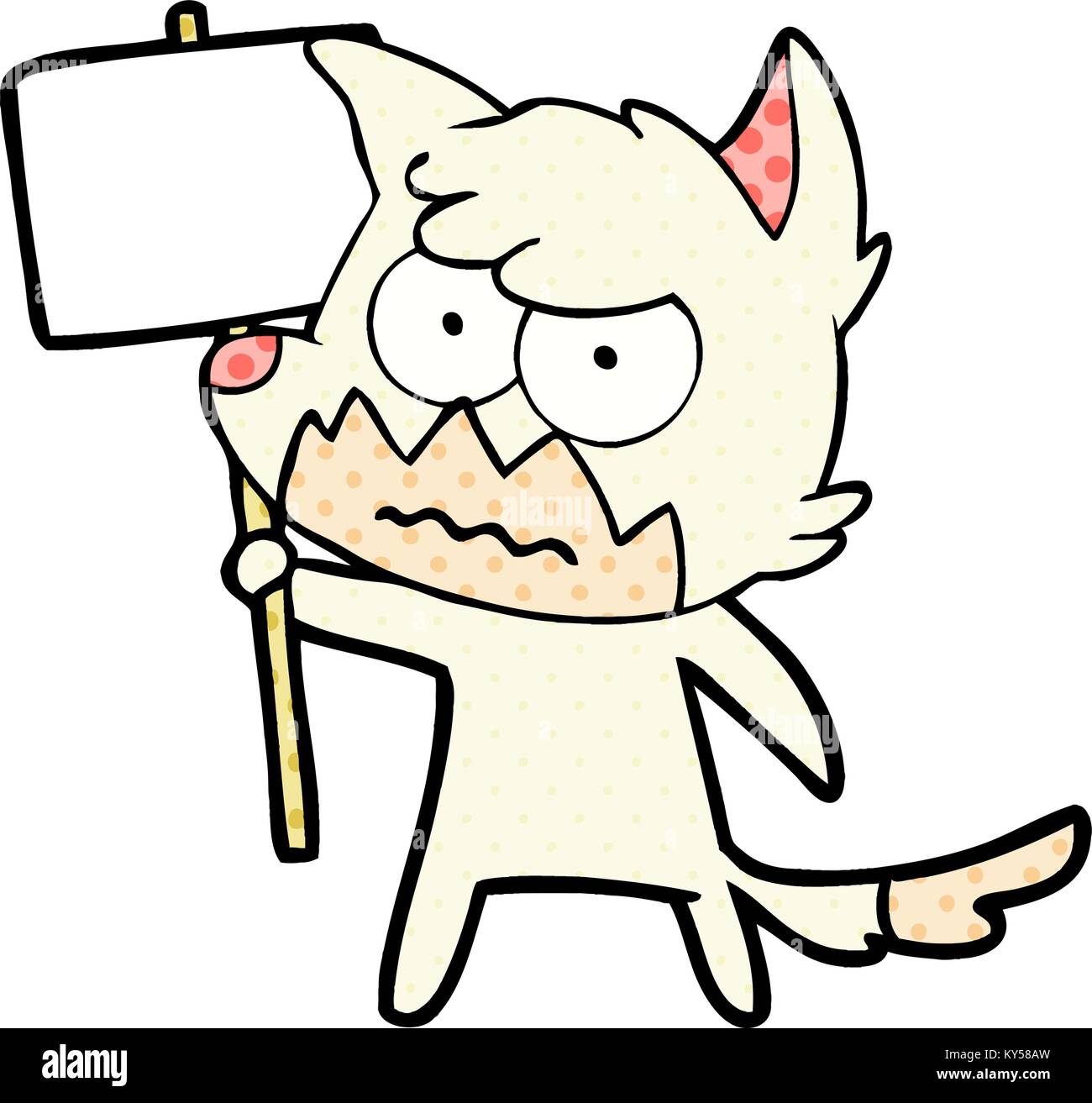 cartoon annoyed fox Stock Vector Image & Art - Alamy